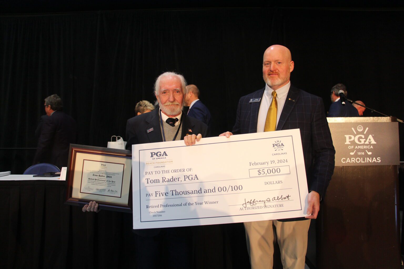 PGA REACH Carolinas Retired Professional of the Year